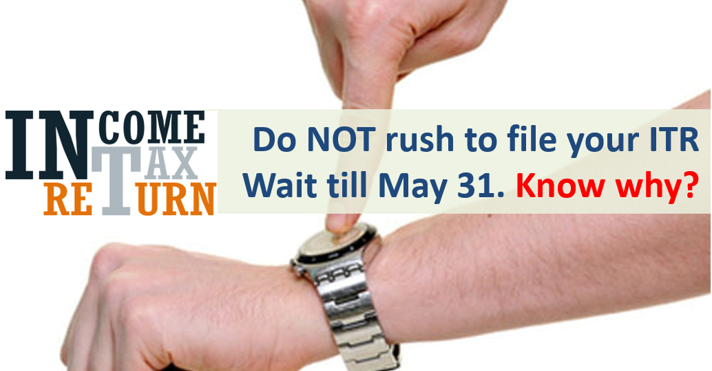 File Your Tax Return After May 31 But Before July 31 Due Date